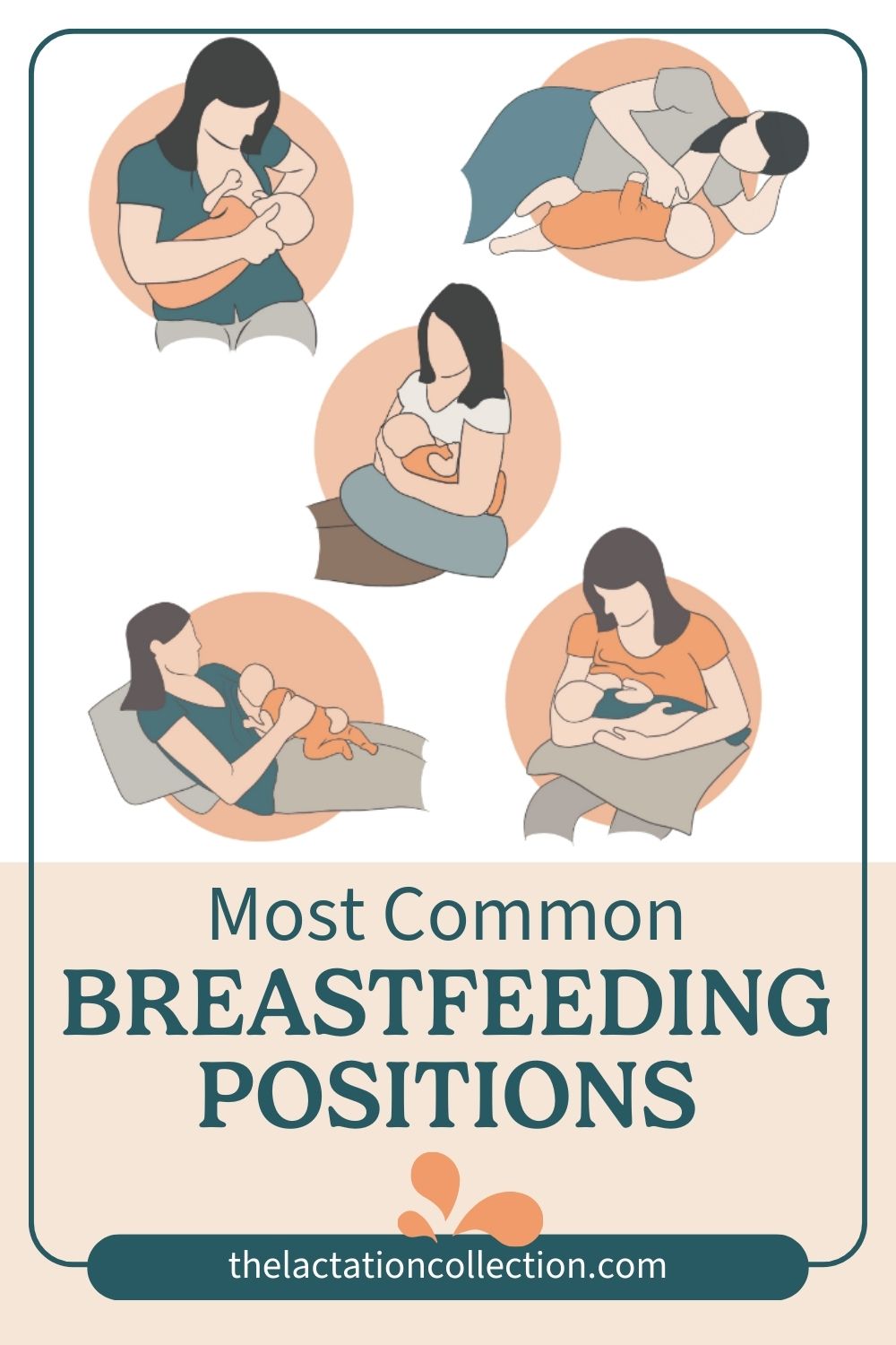 5 Most Common Breastfeeding Positions The Lactation Collection