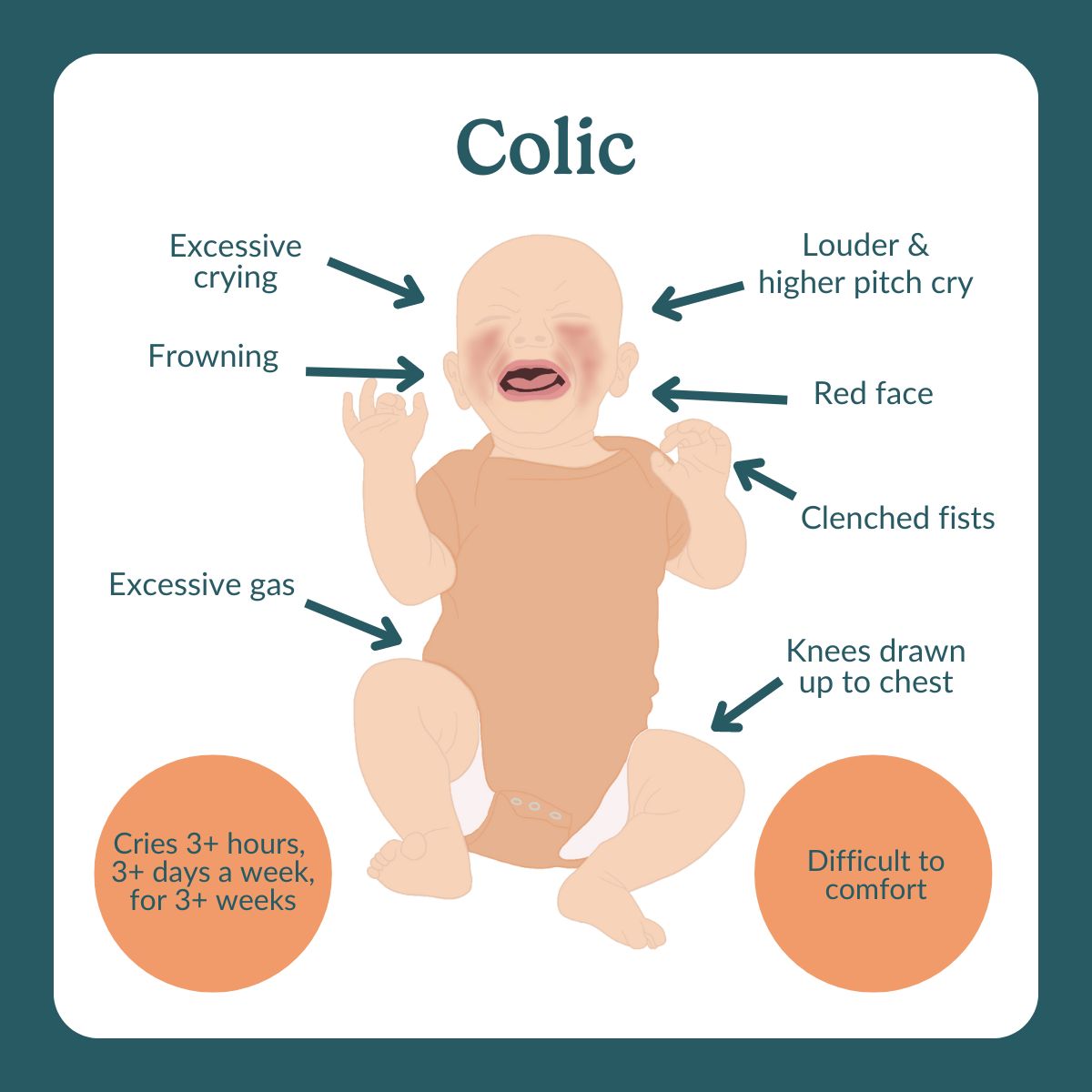 colic - Breastfeeding Glossary by The Lactation Collection
