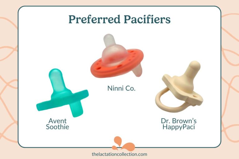 Best Pacifiers for Breastfed Babies - The Lactation Collection